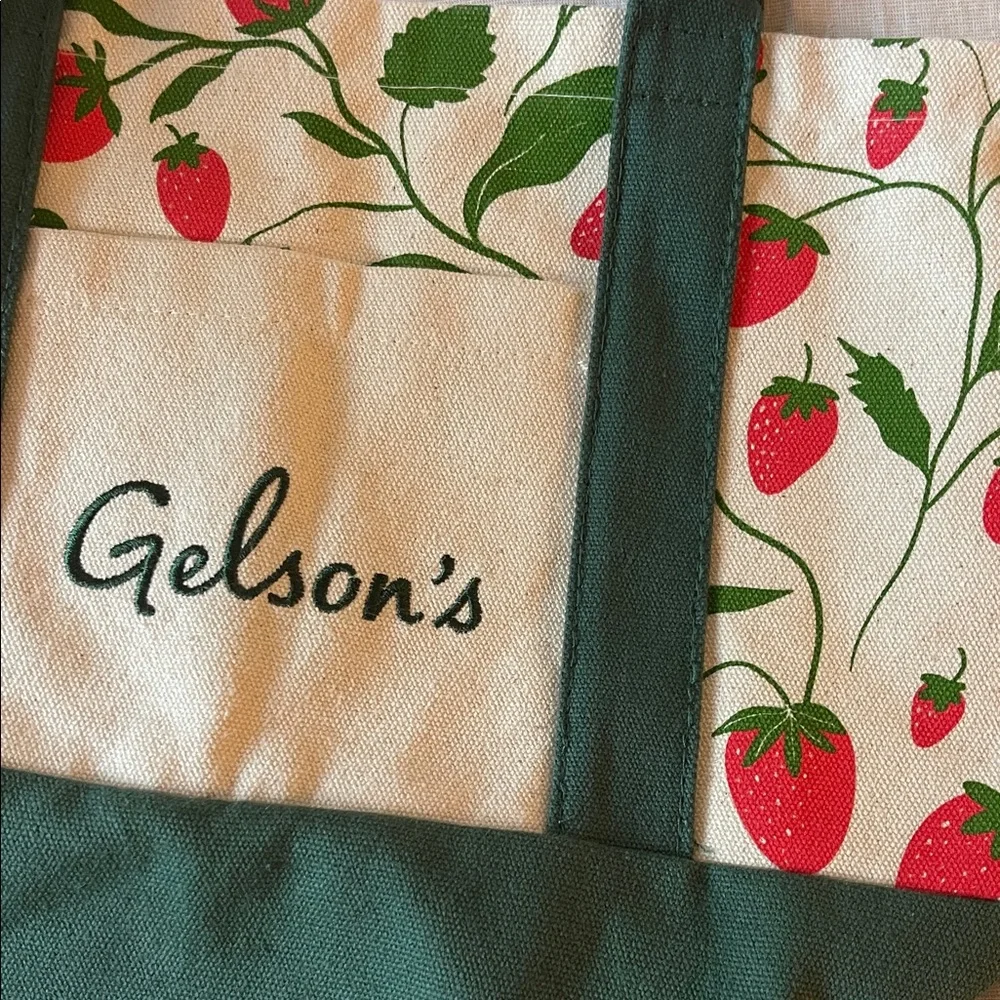 Bags | Set Of Four Gelsons Tote Bags Green Brown Orange Blue | Poshmark